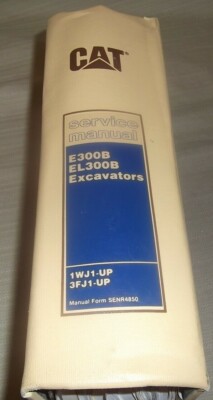 CAT CATERPILLAR E300B EL300B EXCAVATOR SHOP REPAIR SERVICE MANUAL | eBay