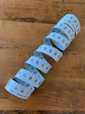 Vtg Dean Dressmaker Tailors Tape Measure 100 cm Metric System Made In ...