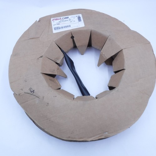 100'x7/8" Spool Insulated Cat #4900/6 Black PVC Tubing 600V 105 C | eBay