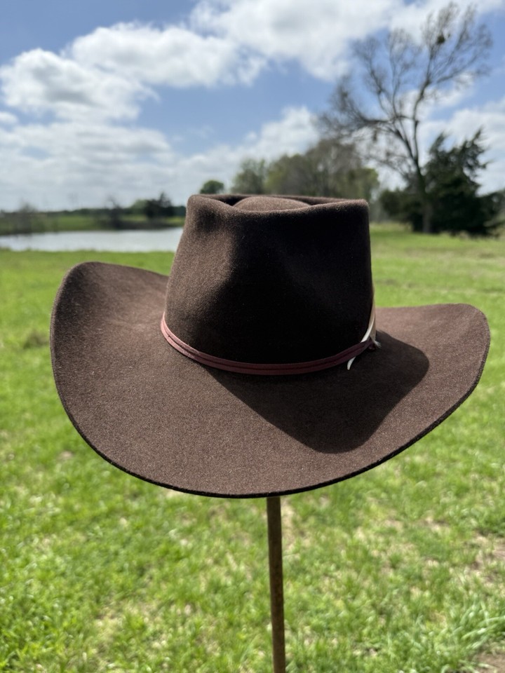 American Hat Co Chocolate 3x 6 3/4. Patches. | eBay