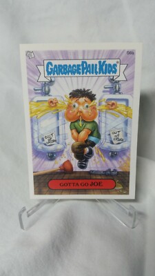 GARBAGE PAIL KIDS 2004 ANS2 Scratch N Stink Card Gotta go Joe #S6a GPK ...