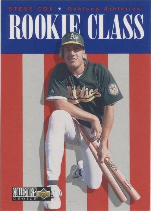 1996 Upper Deck Collector's Choice - Rookie Class Steve Cox #434 for ...