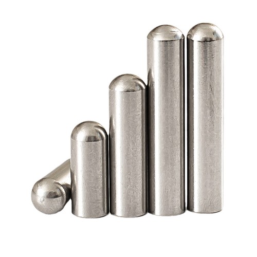 304 Stainless Steel Round Head Dowel Pins Parallel Pin Roller Pin M1.5 ...