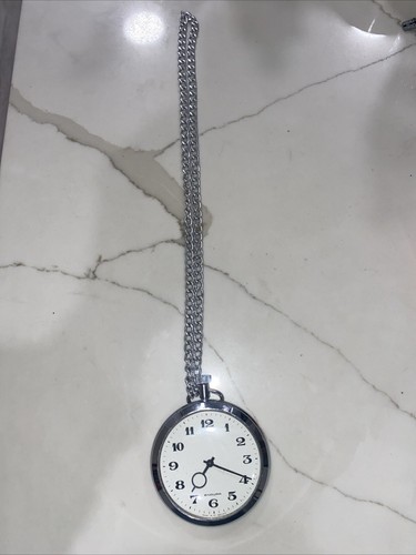 Vintage Endura Big Time Operator GT Britain Pocket Watch. In Working ...