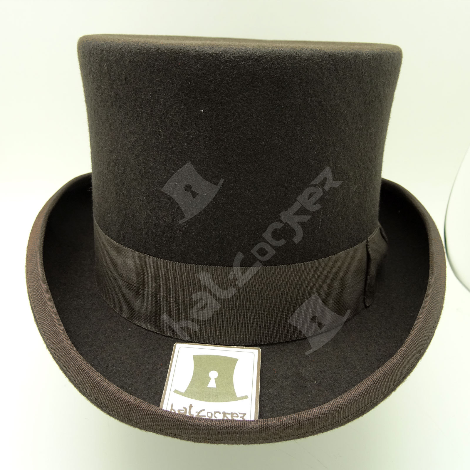 RETRO Wool Felt Gentlemen Tuxedo Men Top Hat Topper Victorian | 59cm ...