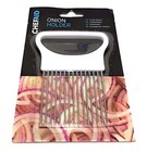 Chef-Aid Onion Holder Hand Held Easy Slicer Cutter Potato Wedges ...