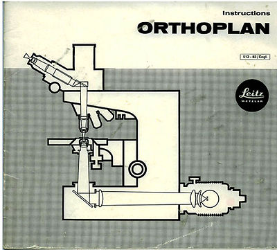 Microscopes - Leitz Orthoplan Microscope