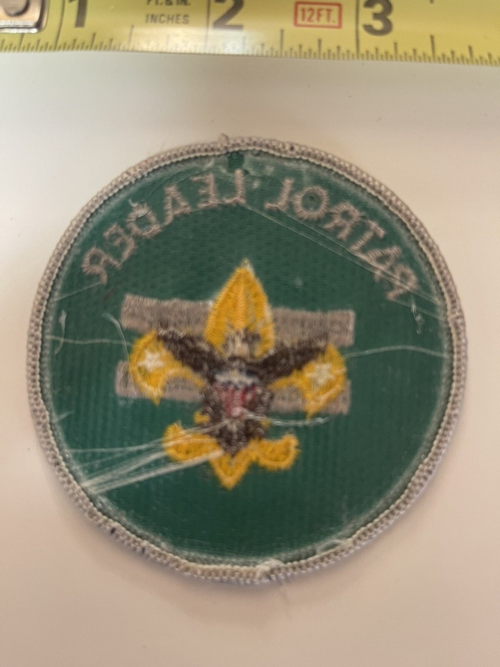 Senior Patrol Leader Patch Vintage BSA Boy Scouts | eBay