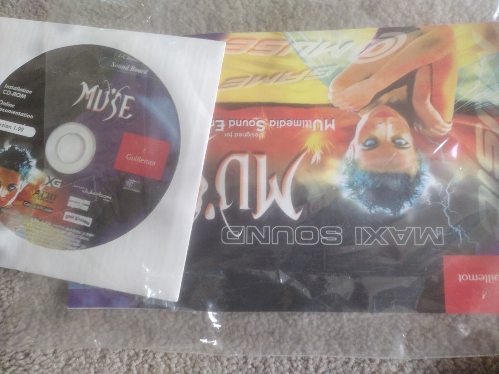 Guillemot Maxi Sound Muse PCI Surround Sound Card 4 Channels NOS ...