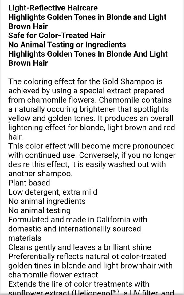 3pack, Shikai Color Reflect Shampoo Gold 3(8 oz) | eBay