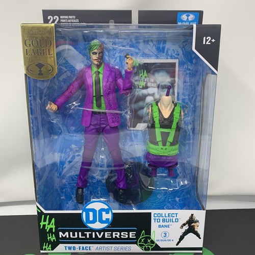 McFarlane DC Multiverse Artist Series Jokerized Two-Face Exclusive BANE ...