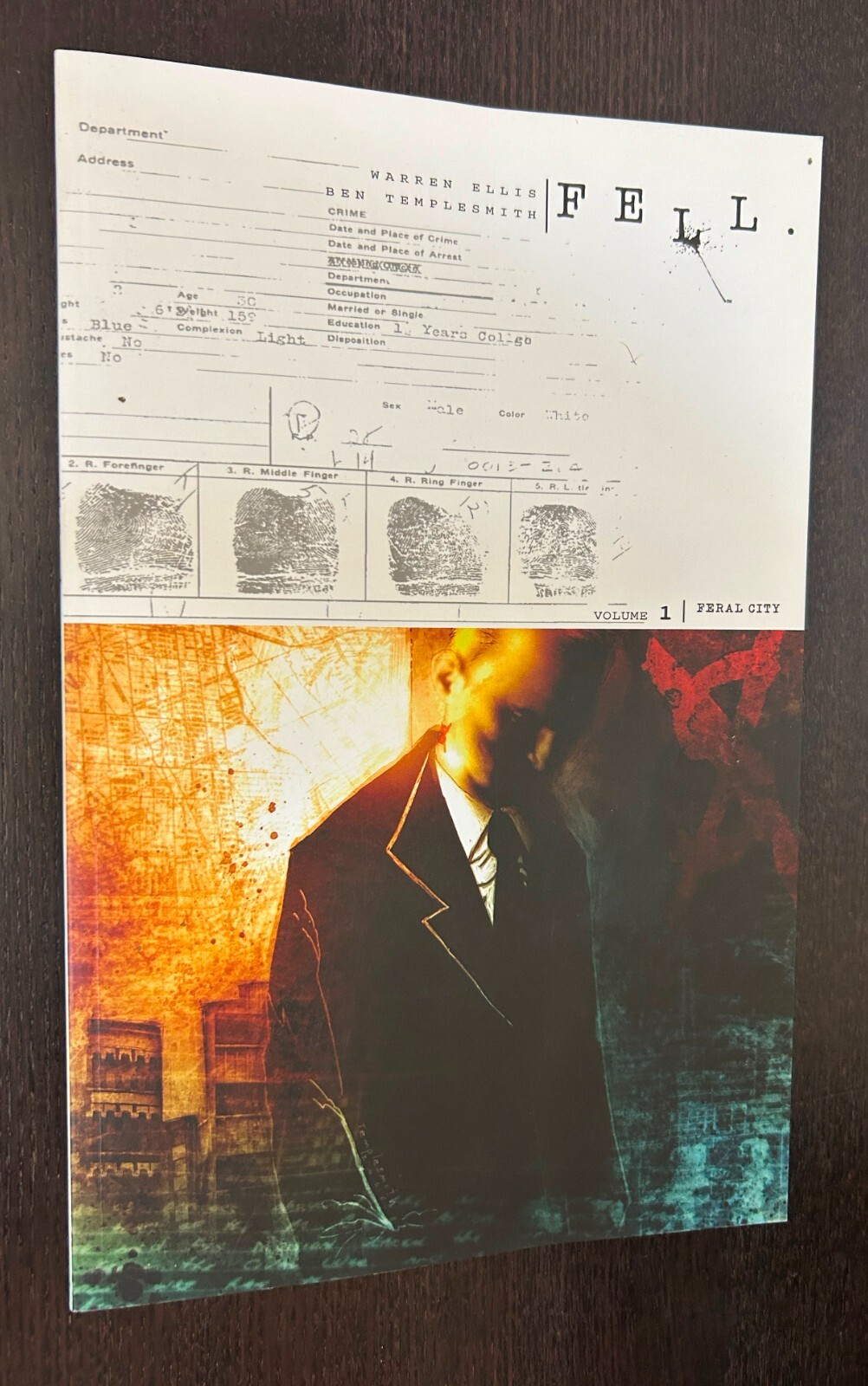FELL Volume 1 TPB (Image Comics 2015) -- Ben Templesmith Warren Ellis ...
