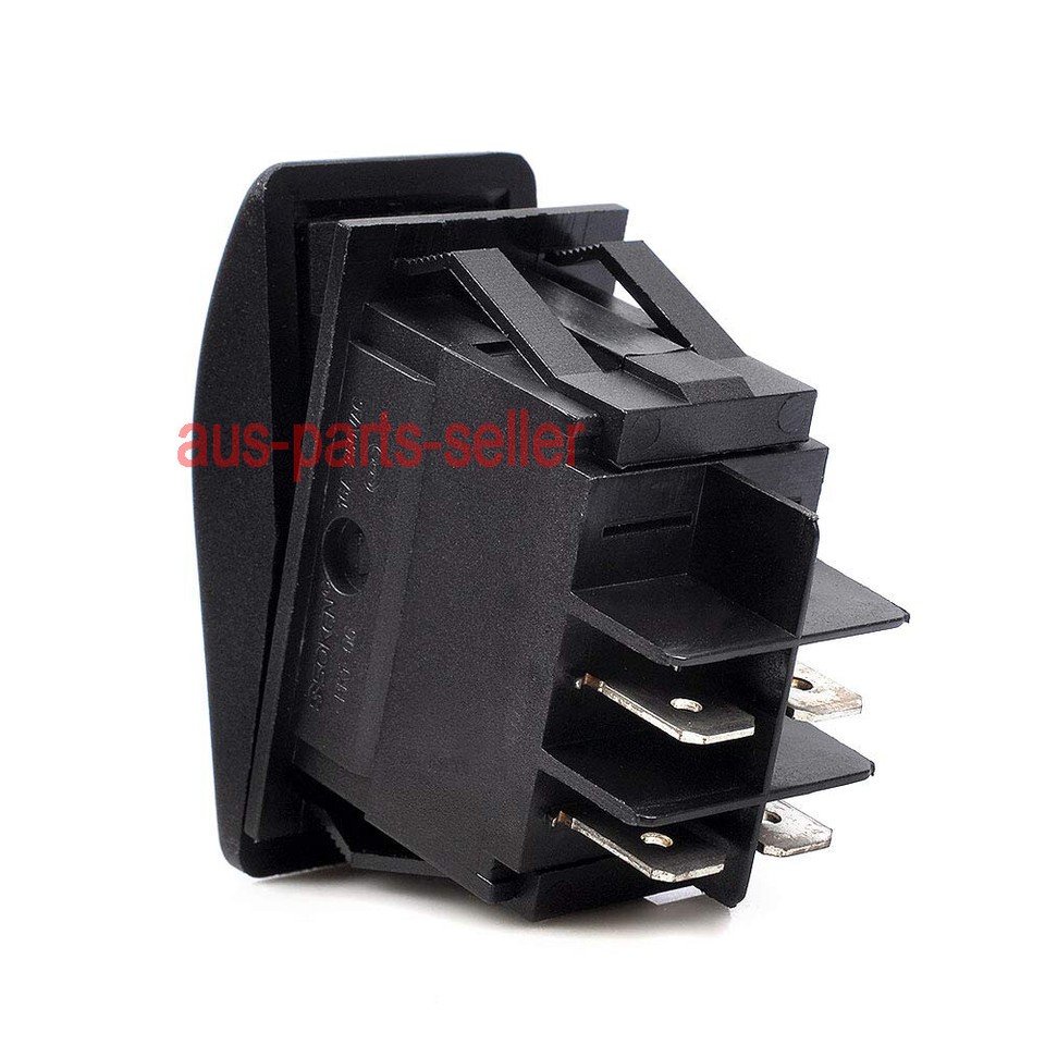 4Pcs Car Boat Marine Dash Rocker Switch Blue 12V 24V Waterproof ON-OFF ...