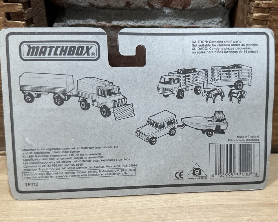 Matchbox Trailers Snow Plow and Trailer | eBay