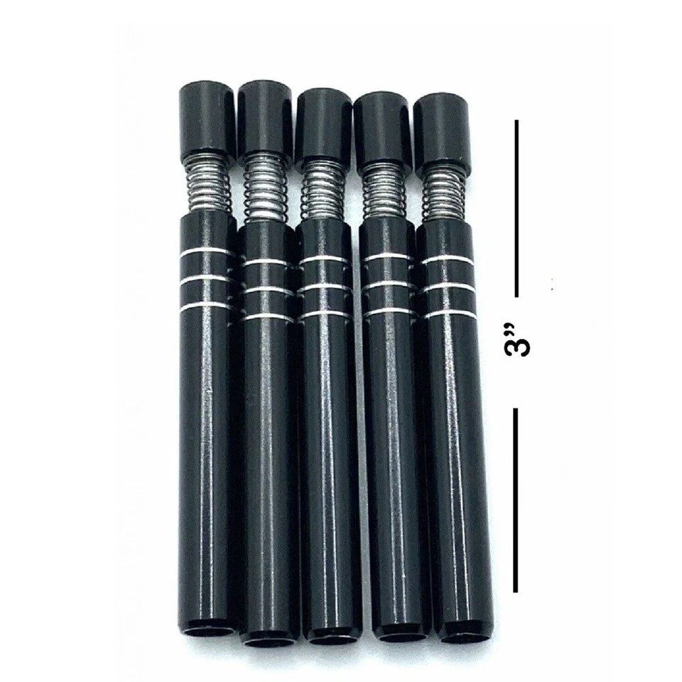 5x Self Cleaning One Hitter Metal Bat Tobacco Smoking Dugout Pipe ...