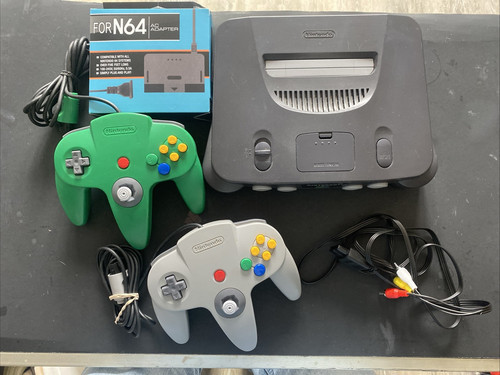 Nintendo 64 N64 Console Set *REGION FREE* Used Tested *fast Shipping ...