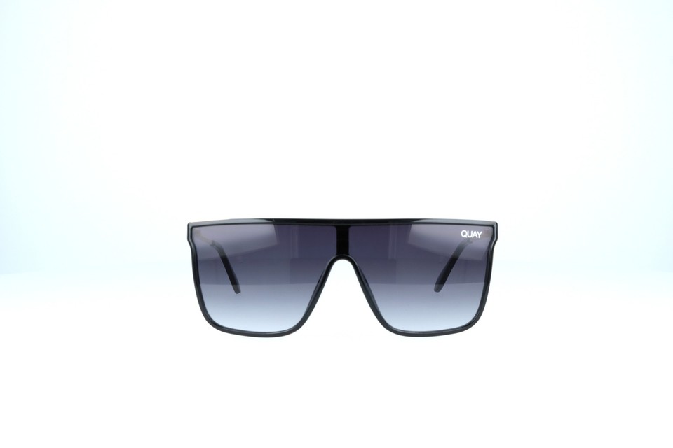 Quay Nightfall Remixed Black Shield Sunglasses 138-18-145 | eBay