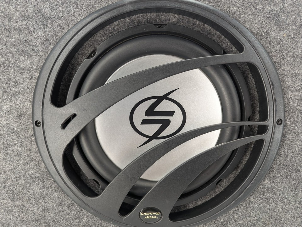Lightning Audio 10” Sealed Car Audio Speaker Truck Pickup Subwoofer ...