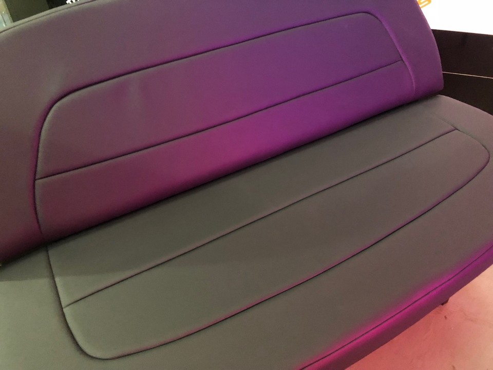 Mini Cooper Sofa car Funky furniture Retro Sofa Cinema Room Garage Pit ...