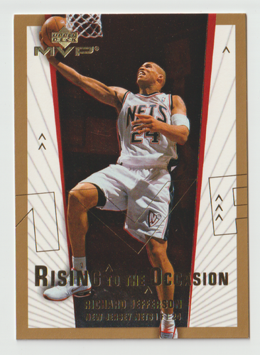 2003-04 Upper Deck MVP Rising to the Occasion #RO5 Richard Jefferson ...
