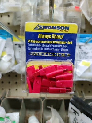 Swanson Always Sharp Replacement Lead Cartridges, CPLRED | eBay