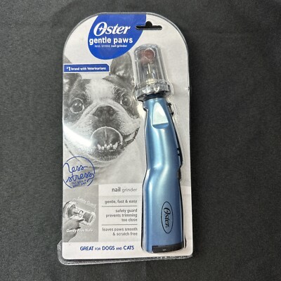 Oster Gentle Paws Premium Nail Trimmer Grinder for Dogs & Cats | eBay