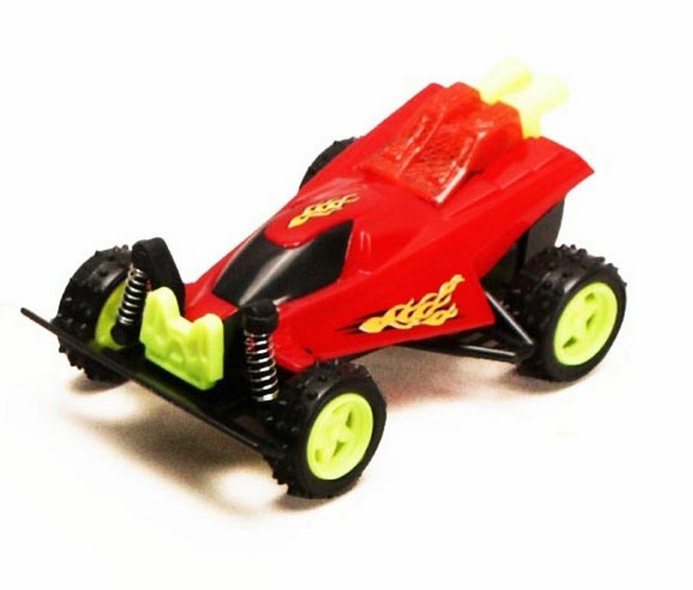 Friction Powered Spark Fighter w/ Light, Red - 8902D - Model Toy Car | eBay