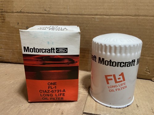 Ford C1AZ-6731-A Motorcraft FL-1 Embossed Top Oil Filter -- NOS OEM | eBay