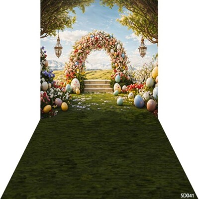 10'x20'Computer-Painted Vinyl Easterday Scenic Photo Backdrop ...