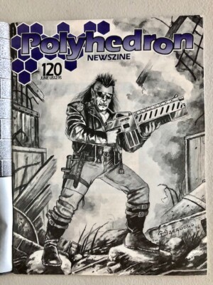 TSR RPGA Polyhedron Magazine #120 w/ mailing cover Shadowrun Adventure ...