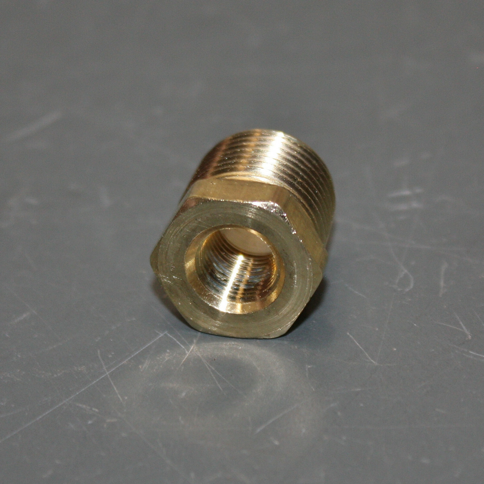 (25) Parker Hex Reducing Bushing 209P-6-2, 3/8" x 1/8", Brass NPT Pipe ...