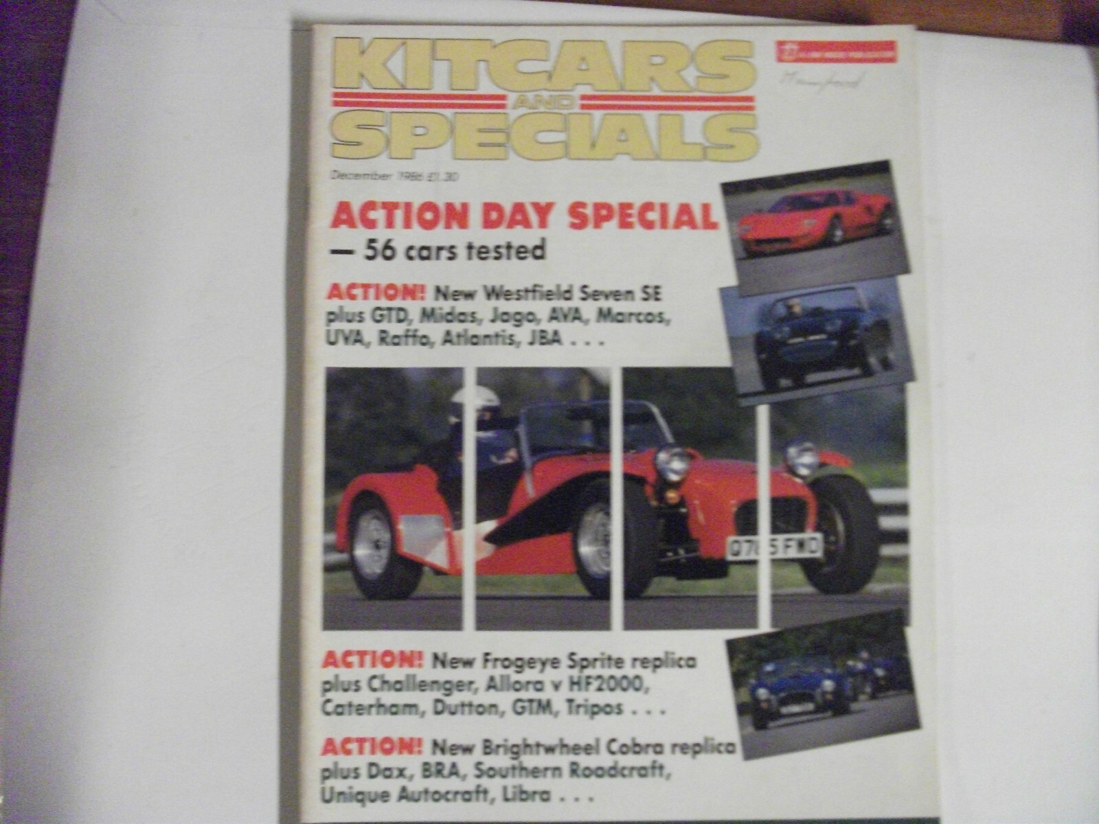 Kitcars & Specials 10/1987 featuring Mahcon TF,Custom Covin, Carrera ...