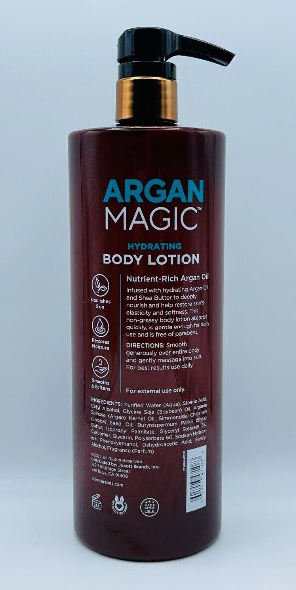 The Moroccan Beauty Secret Argan Magic Hydrating Body Lotion Paraben ...
