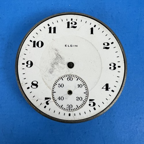 Elgin 12s 7j Grade 234 Model 3 Pocket Watch Movement And Dial Untested ...