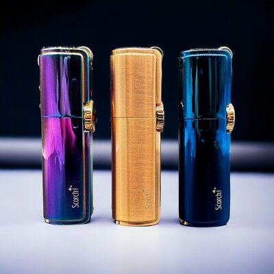 SCORCH TORCH Triple Jet Flame Butane Refillable Torch Lighter 61540 | eBay