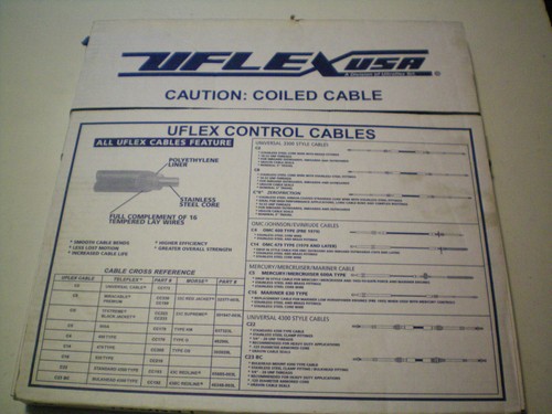 UFLEX/ULTRAFLEX #C14X7 7 FOOT SHIFT/THROTTLE CABLE , FREE FREIGHT | eBay