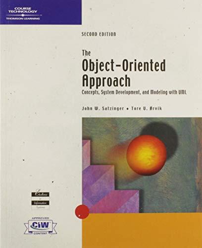 The Object-Oriented Approach: Concepts... by Orvik, Tore U. Paperback ...