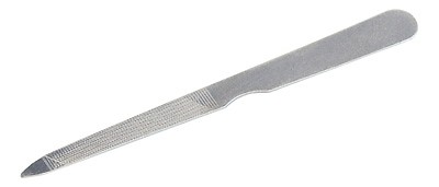 Grafco 1776 Stainless Steel Triple Cut Nail File 5" 12 Count (pack of ...