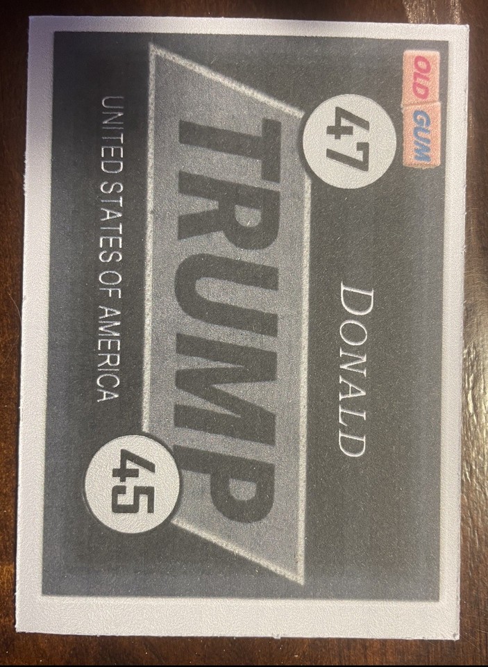 Donald Trump 2024 “47“ Custom ACEO FAFO Trump Edition | eBay