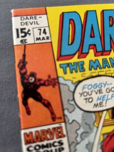 Daredevil #74 (Marvel Comics March 1971) 9.2-9.4 | eBay