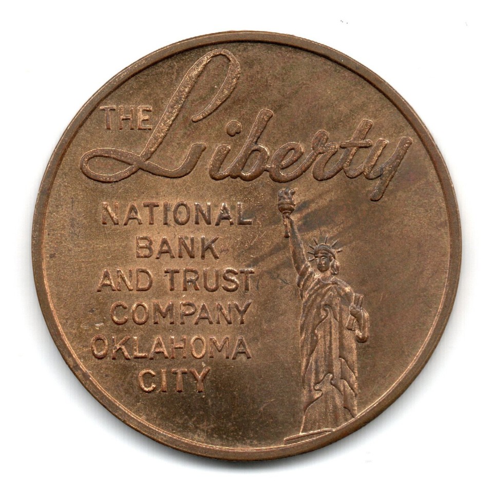 LIBERTY NATIONAL BANK • OKLAHOMA CITY, OKLAHOMA, OK. • TC-17783 | eBay