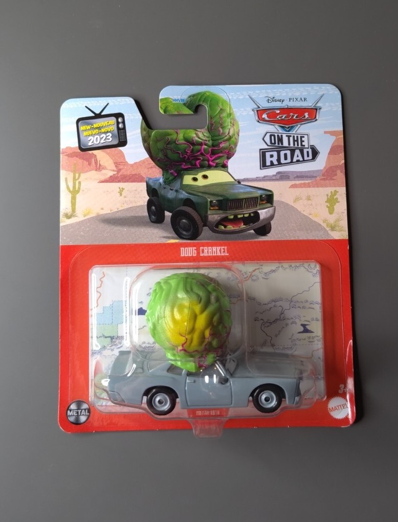 DISNEY PIXAR CARS DOUG CRANKEL! ON THE ROAD SERIES! NIP