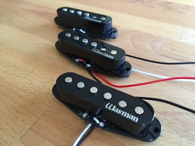 Warman Texas Triple Hots single coil guitar pickups, staggered poled ...