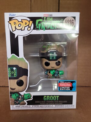 Funko Pop GROOT Exclusive Fall Convention Limited Edition #1116 | eBay