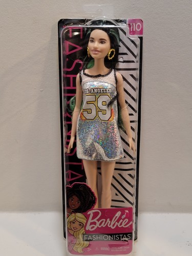 Barbie+Fashionista+Mattel+Fxl50+%23110+Los+Angeles+59+Brunette for sale ...