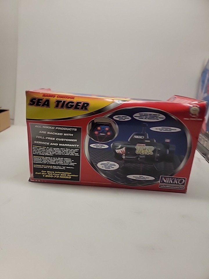 NIKKO RADIO CONTROL SEA TIGER RC SUBMARINE SUB NEW IN BOX Yellow Box ...
