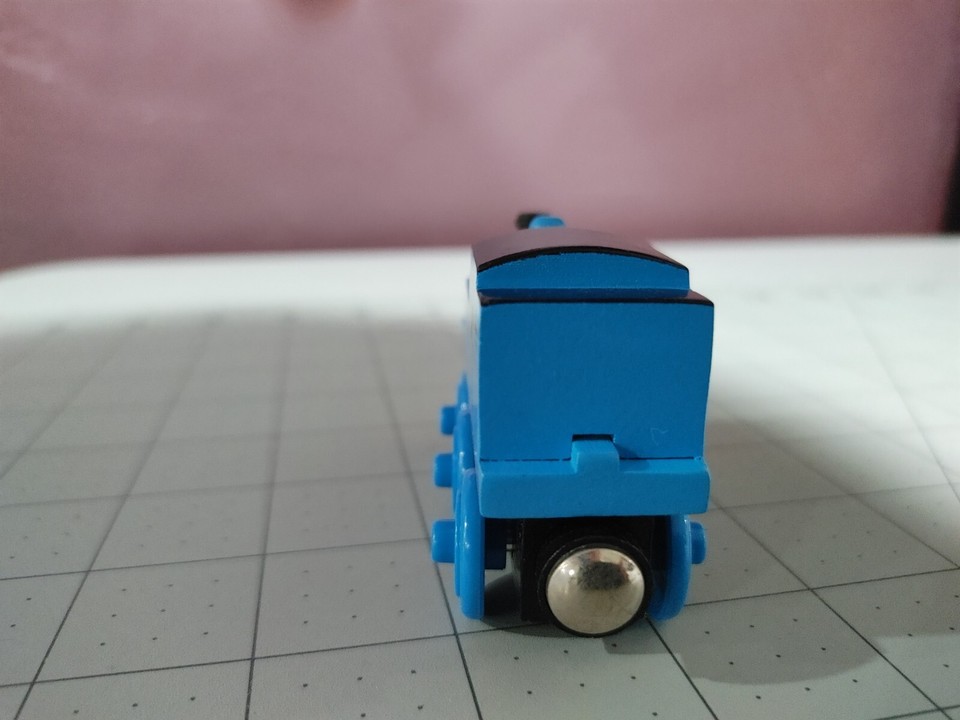 THOMAS THE TANK ENGINE Thomas & Friends wooden railway train Early Rare ...