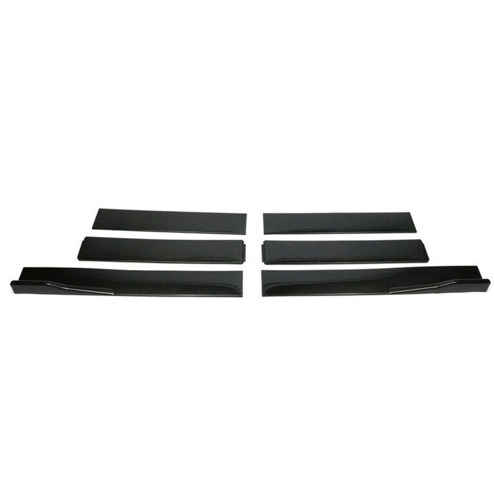 CARBON FIBER Side Skirts Splitter Lower Parts Extension for Nissan 350Z ...