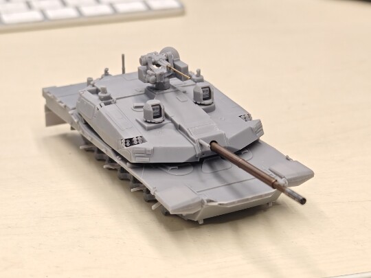 3D Printed 1/72 US Army Abrams M1X Main Battle Tank Unpainted Model Kit ...