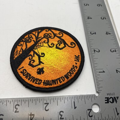 Lincoln Heritage Council I Survived Haunted Woods BSA Boy Scouts 2001 ...